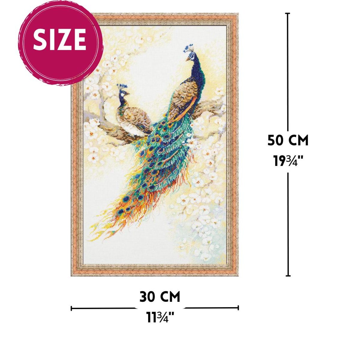 RIOLIS PREMIUM Counted Cross Stitch Kit 100/029 Persian Garden ...