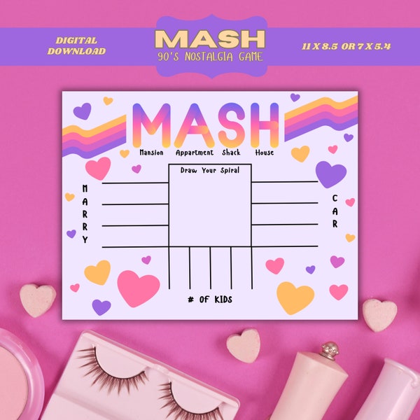 Mash Game - Etsy