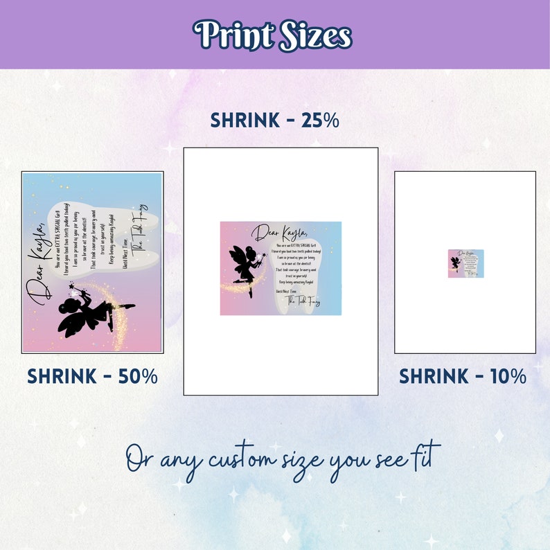 Tooth Fairy Note First Pulled Tooth Letter From the Tooth Fairy Tooth ...