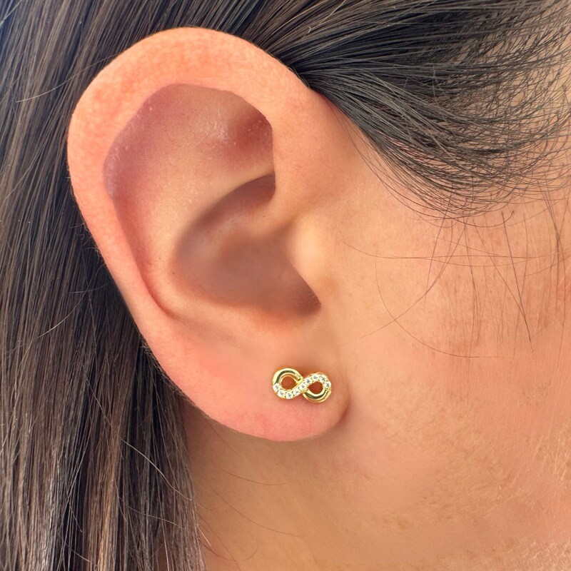 Infinity Earring - Etsy
