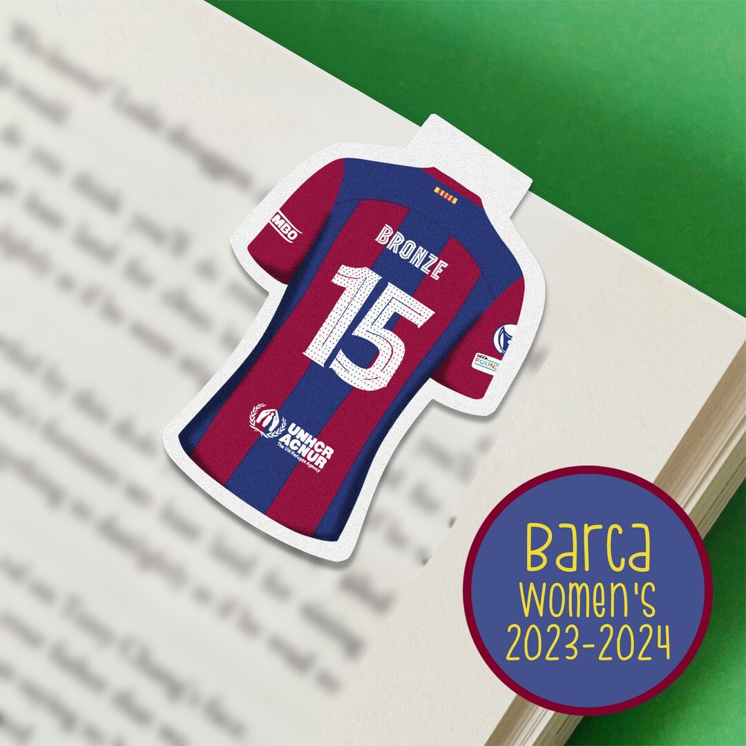 23-24 Primera Division Barcelona Femeni Inspired Magnetic Bookmark Book ...