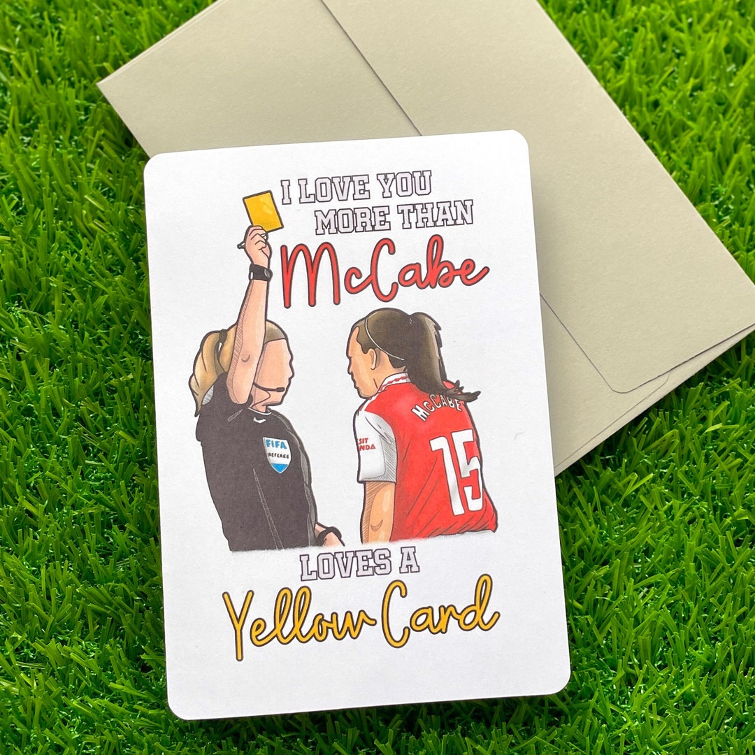 A6 Greeting Card Katie Mccabe Yellow Card Wife Husband Partner Card ...