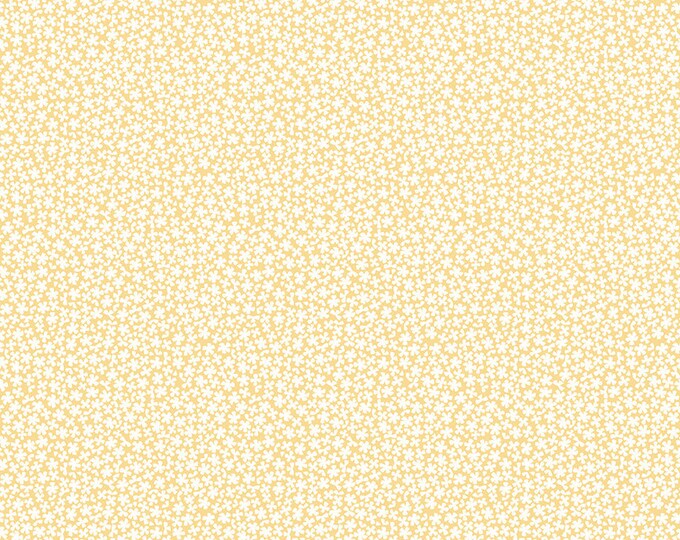 Sunshine and Sweet Tea Sweet Alyssum Sunshine for Riley Blake Fabrics ...