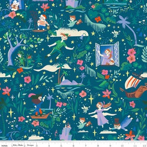 Forever Neverland by Jill Howarth for Riley Blake Fabrics, Half Yard ...