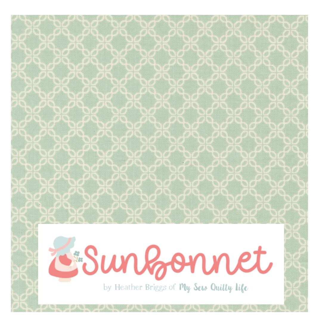 Sunbonnet Lattice Blenders Dusty Rose by My Sew Quilty Life of Moda ...