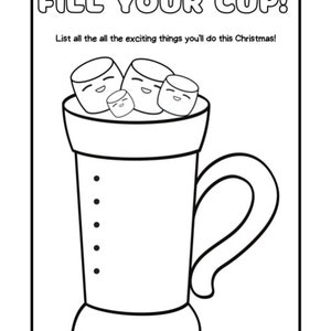 Christmas Printable Activity Book for Kids | Christmas Coloring Page ...