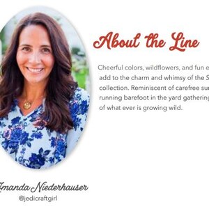 Stay Wild Baptist Fan Cream Sparkle by Amanda Niederhauser for Riley Blake Fabrics SC15213-CREAM ...