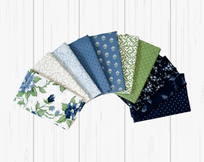 Shoreline by Camille Roskelley for Moda Fabrics, Fat Quarter Bundle (10 ...