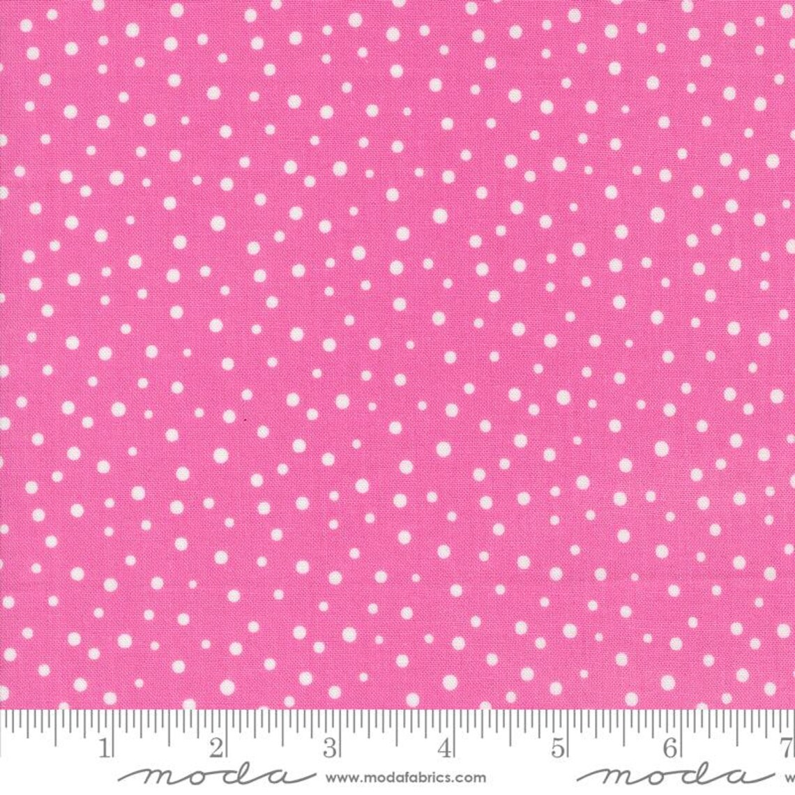 Cali Co Dottie Dot Dots Carnation by Corey Yoder of Moda Fabrics Fabric ...