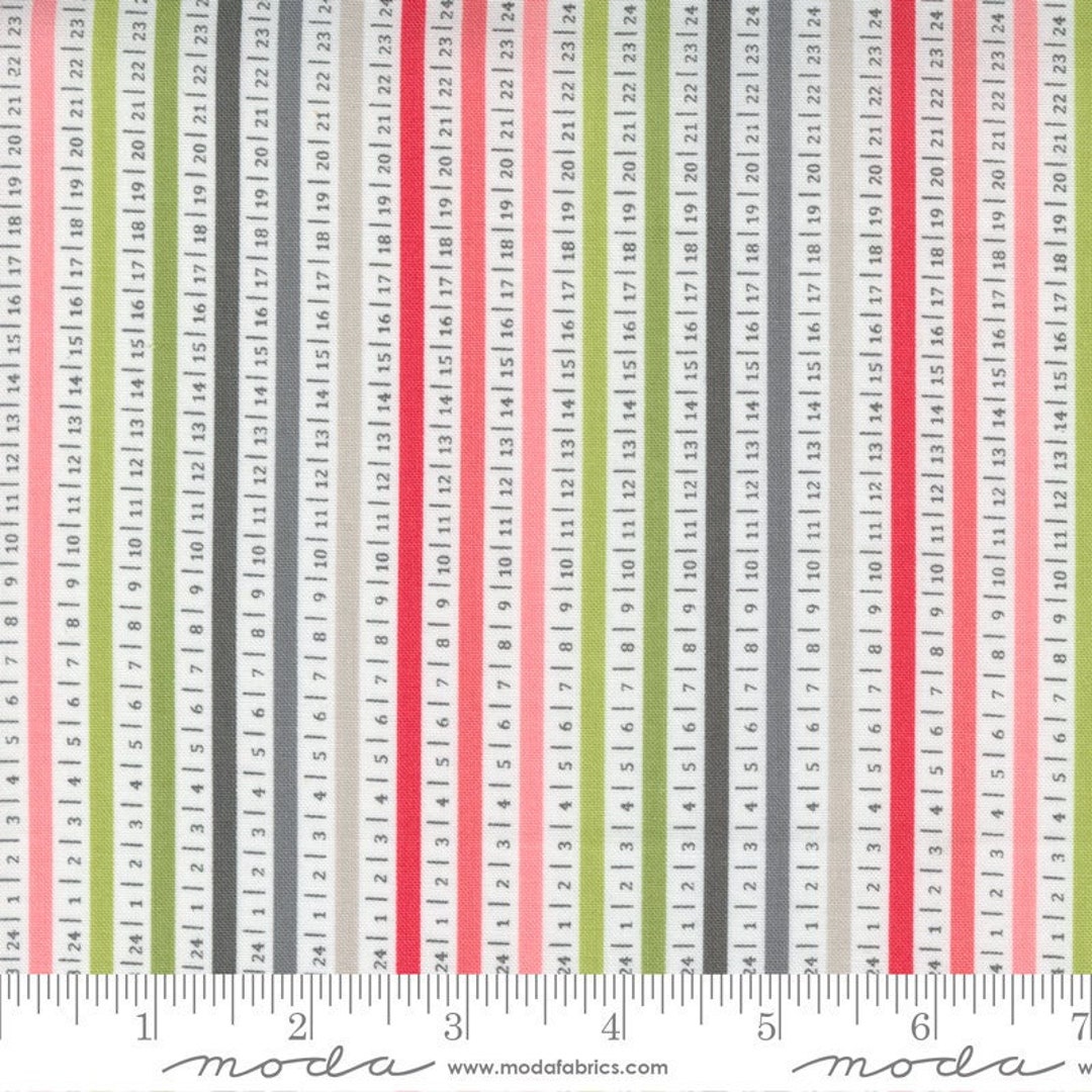 Beautiful Day Ticker Tape Numbers Multi Corey Yoder of Moda Fabrics ...
