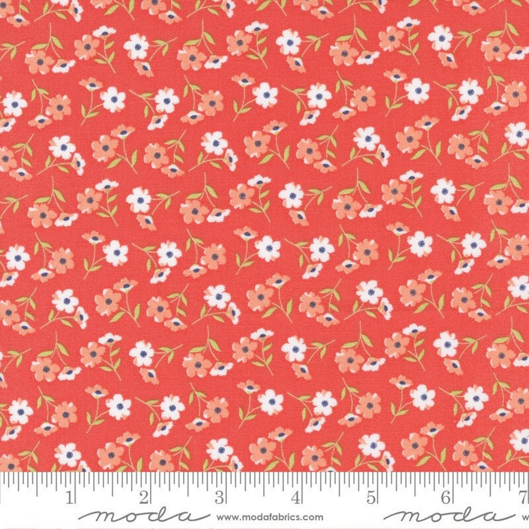 Sunwashed Wildflower Toss Small Flower Nectar by Corey Yoder of Moda ...