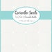 Coriander Seeds Ditsy Small Floral White by Cori Yoder for Moda Fabrics ...