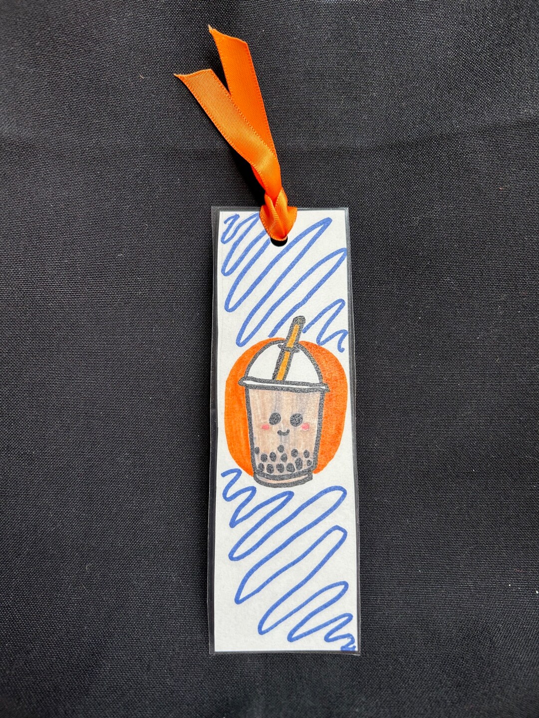 Boba Tea Bookmark - Etsy