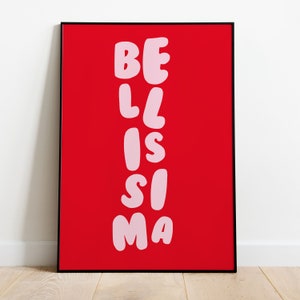 Bellissima Home Decor Wall Art Poster, Printable Download, Poster ...