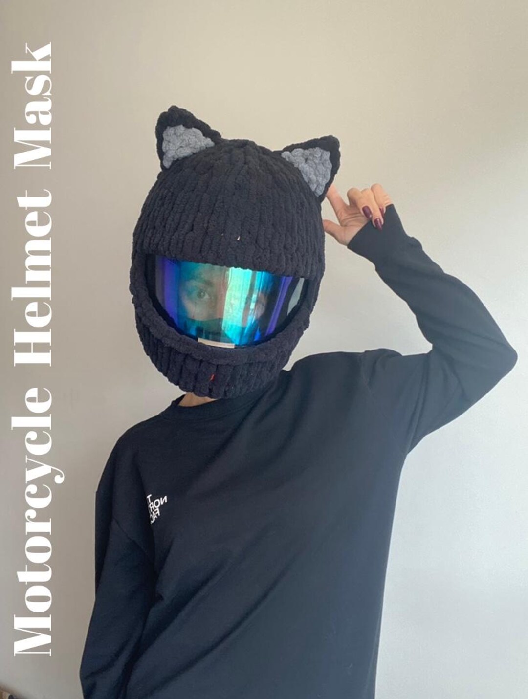 Motorcycle Helmet Handmade Masks,motorcycle Helmet Cover Balaclava ...