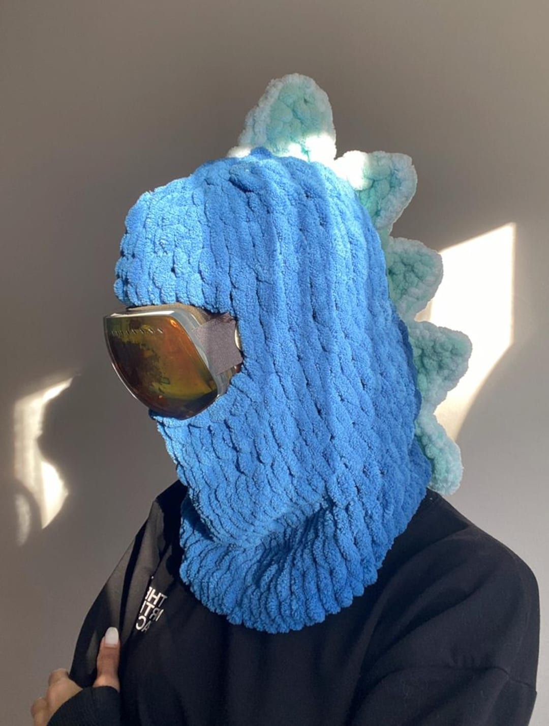Animal Helmet Balaclava, Three Colors Cover Mask, Crochet Balaclava ...