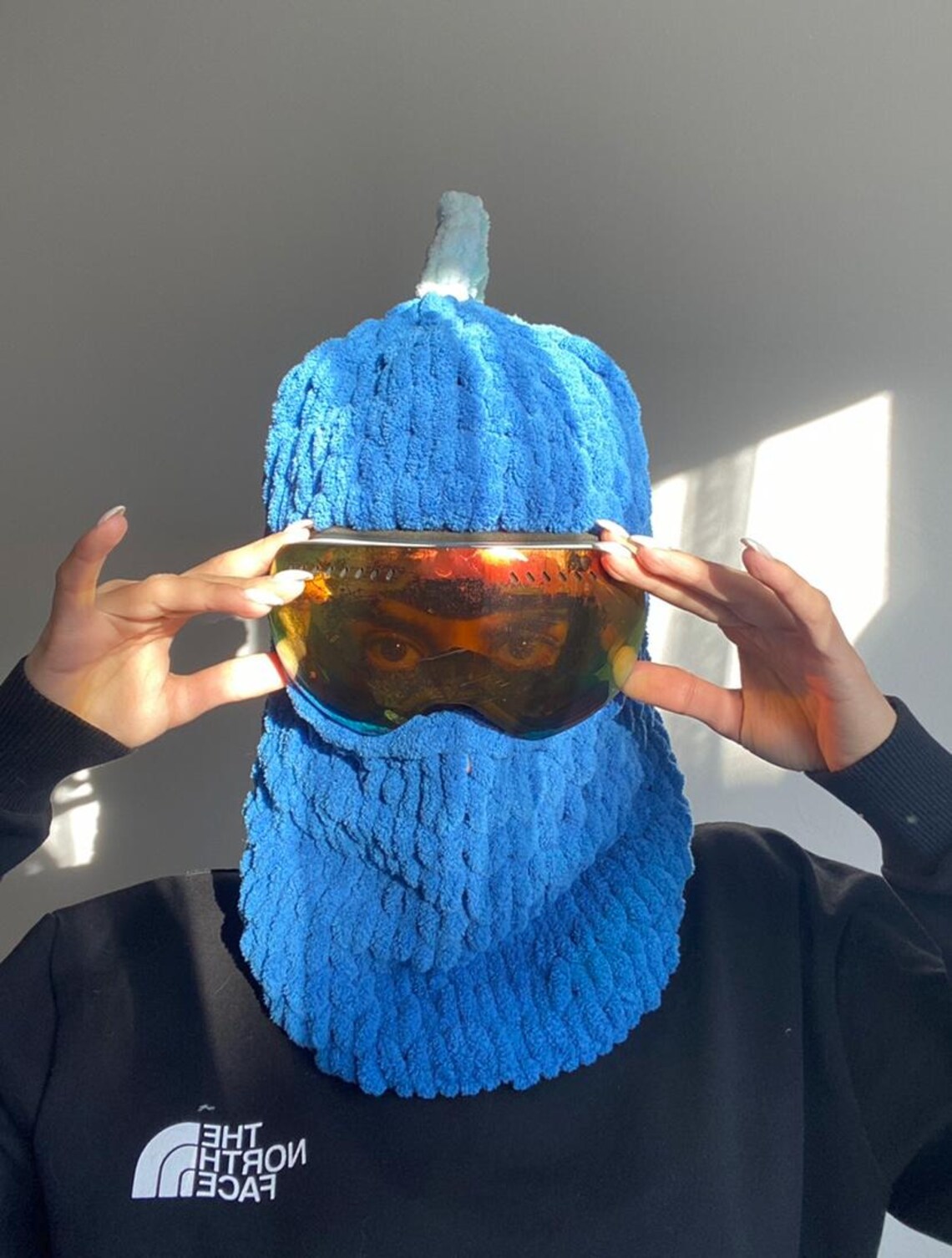 Animal Helmet Balaclava, Three Colors Cover Mask, Crochet Balaclava ...