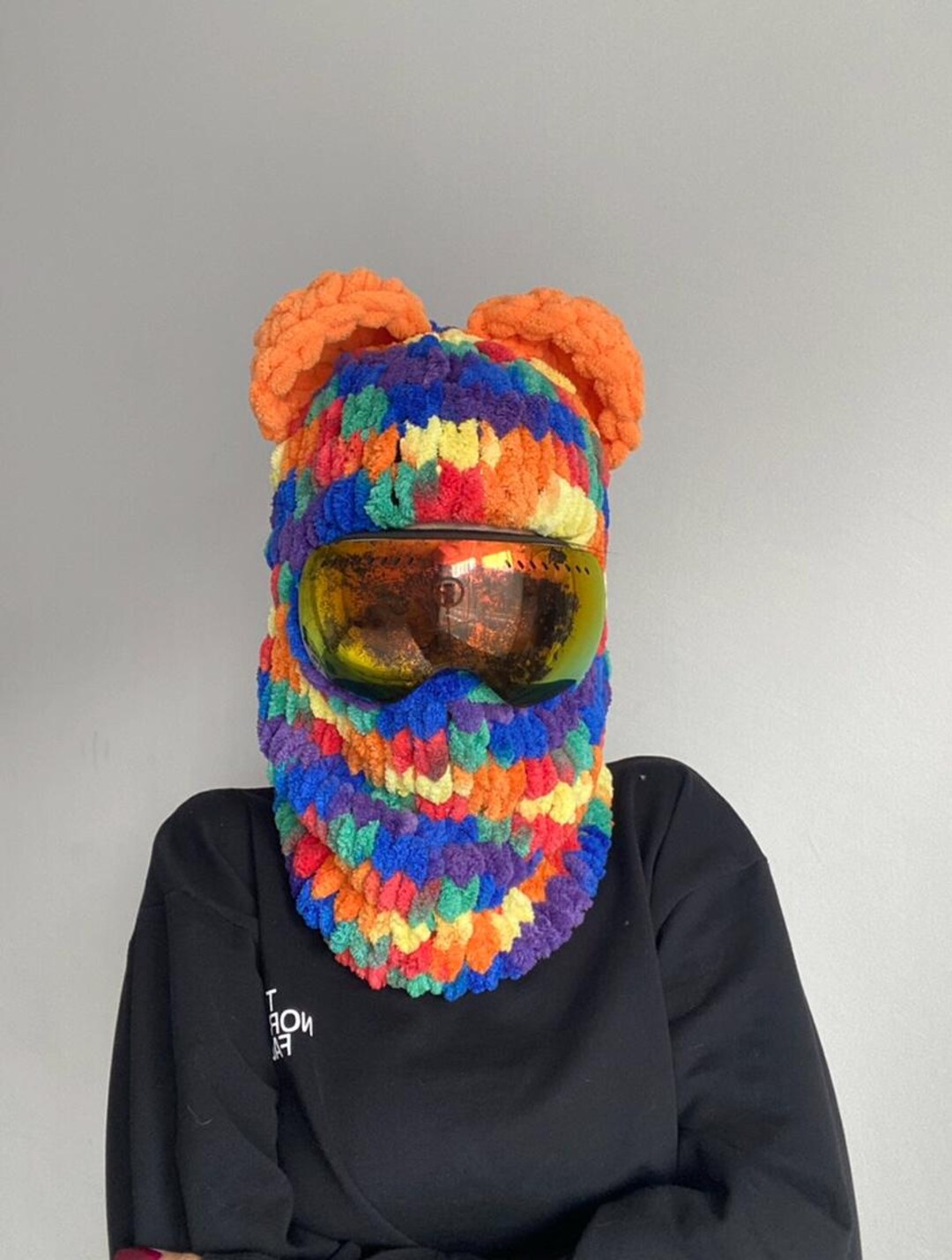 Colorful Teddy Helmet Balaclava, Helmet Cover,ski Helmet Balaclava ...