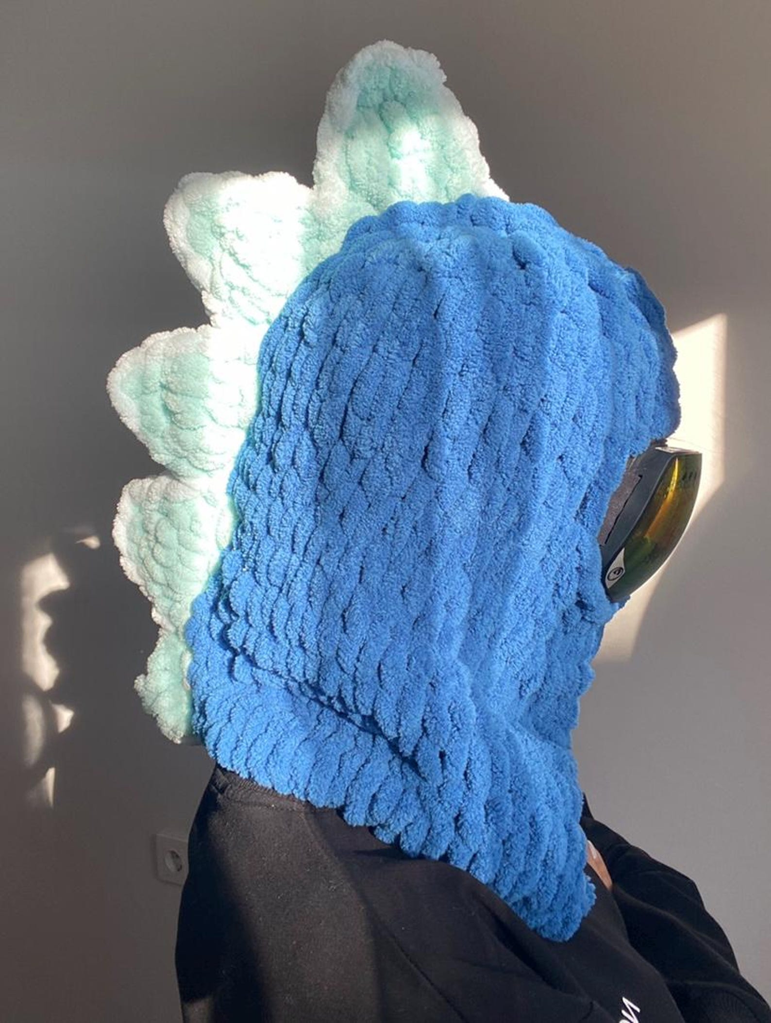 Animal Helmet Balaclava, Three Colors Cover Mask, Crochet Balaclava ...