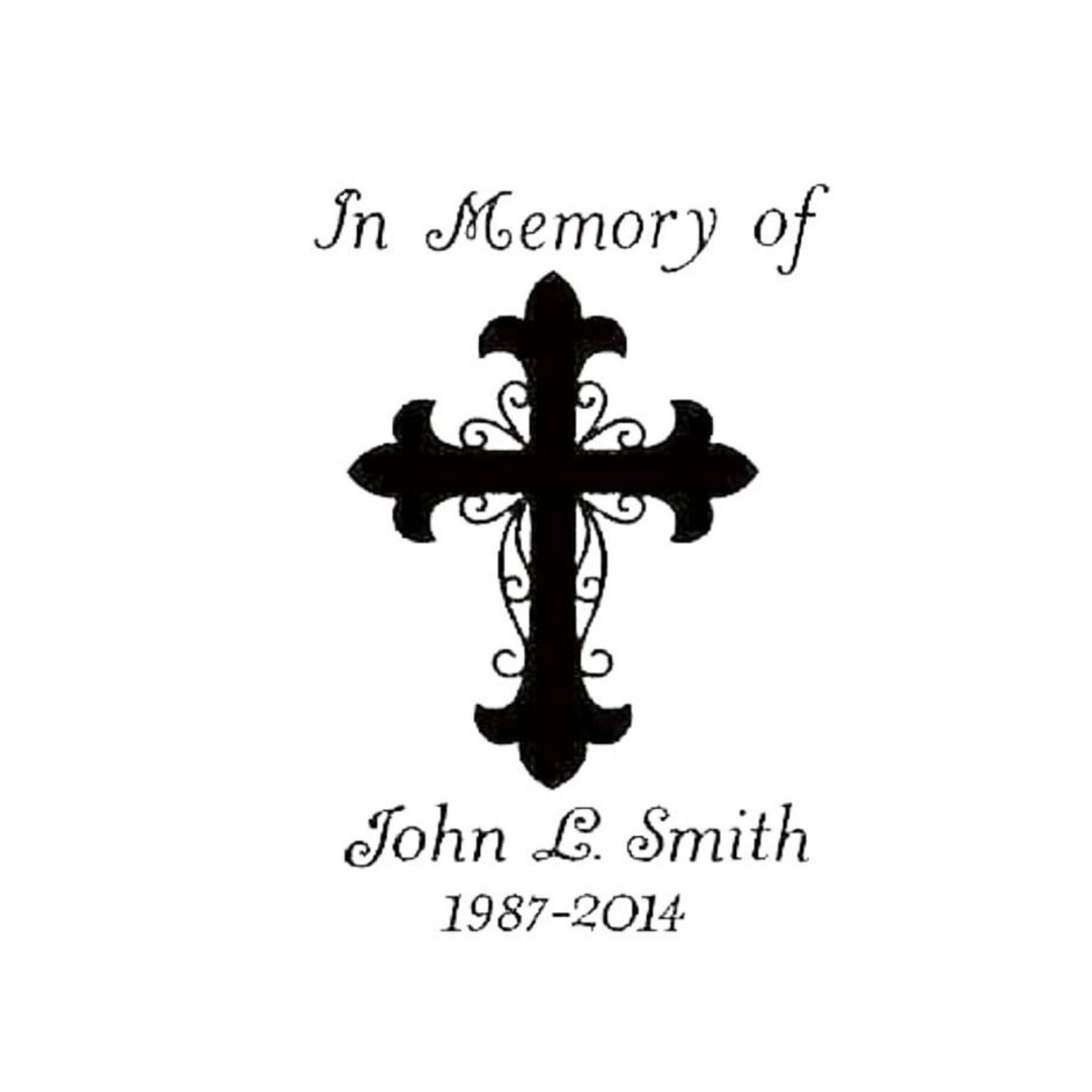 In Loving Memory of Decal Vinyl Decal Custom Vinyl Car Decal ...