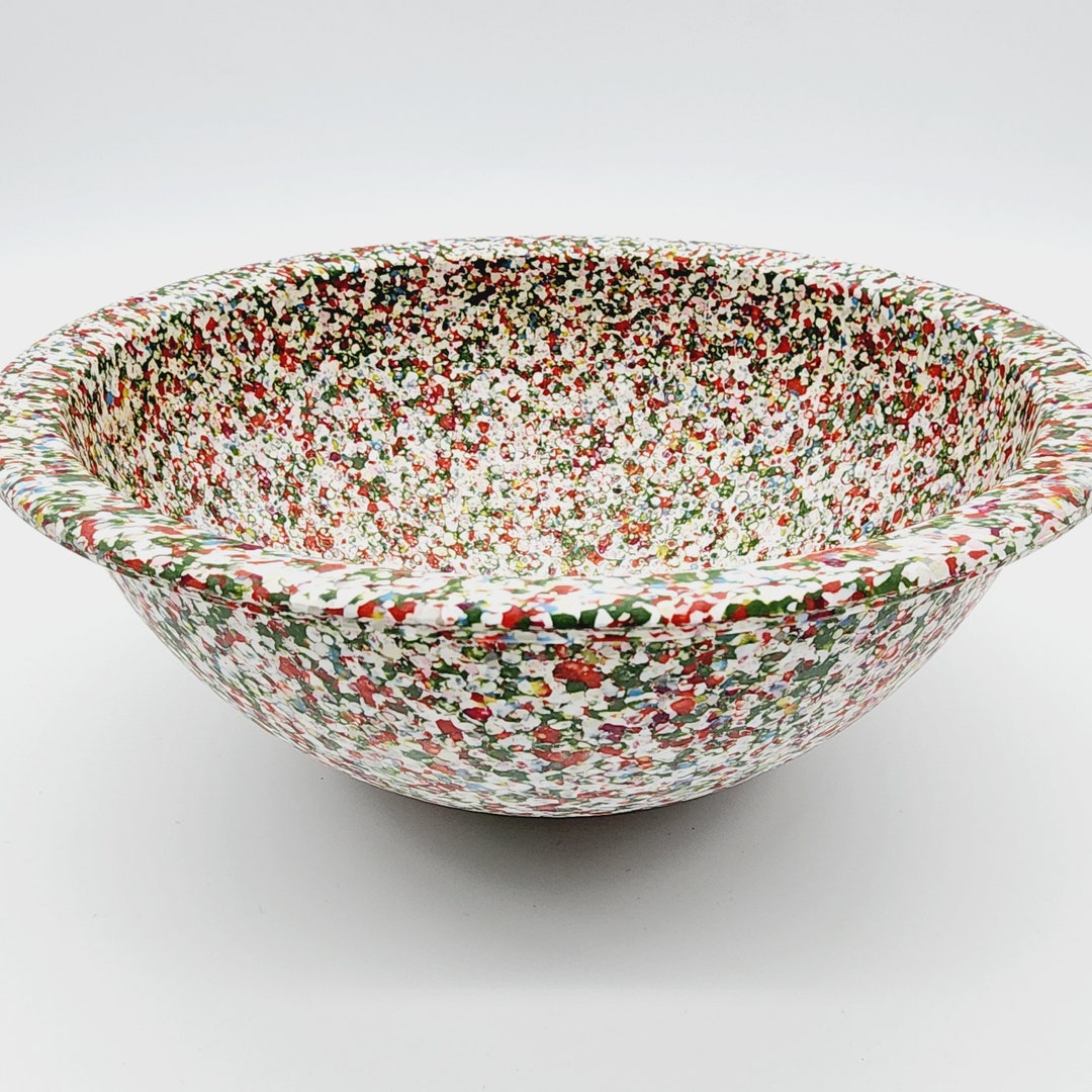 Vintage BROOKPARK 8 Confetti Splatter Melamine Melmac - Etsy