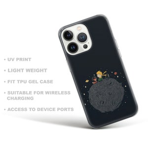 Little Prince Phone Case: Classic Storybook Matte Print, Soft Cover for ...