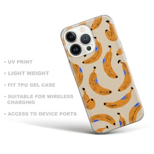 Banana Phone Case Fresh Cover Snack Case Healthy Cover for iPhone 15pro ...