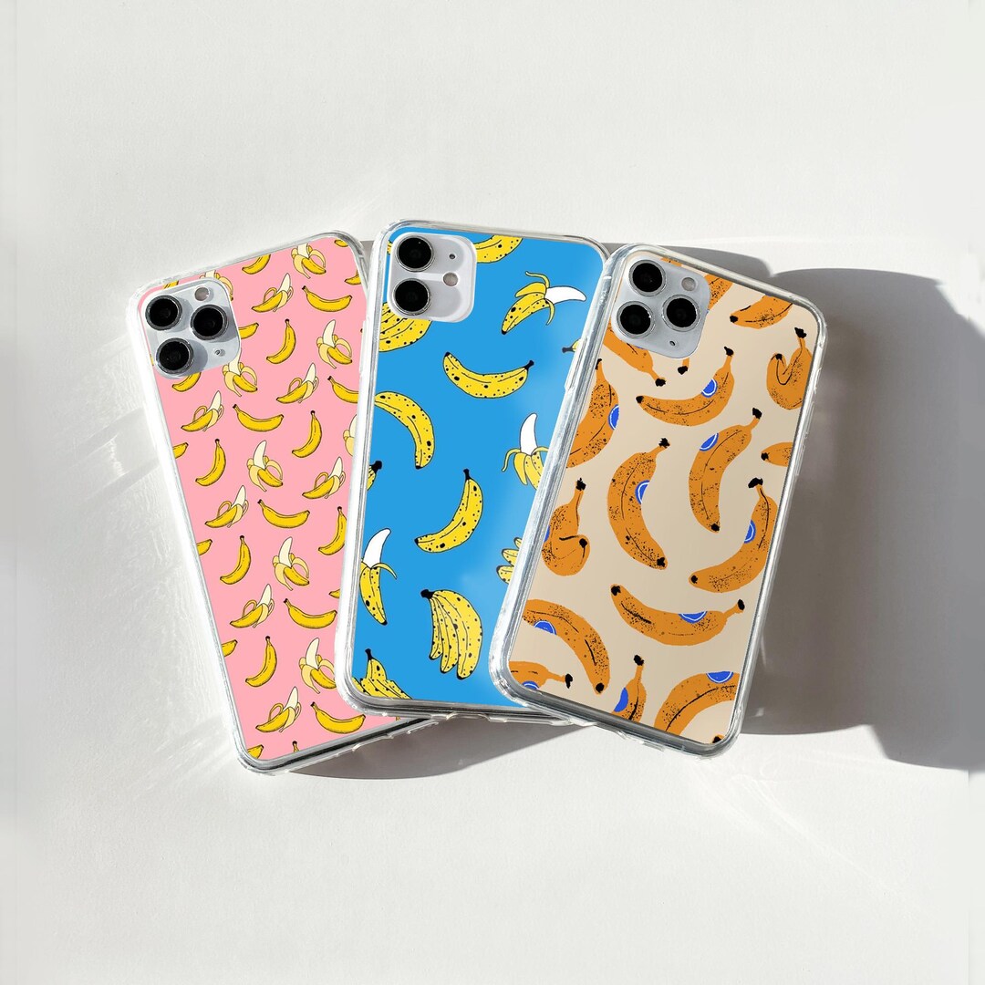 Banana Phone Case Fresh Cover Snack Case Healthy Cover for iPhone 15pro ...