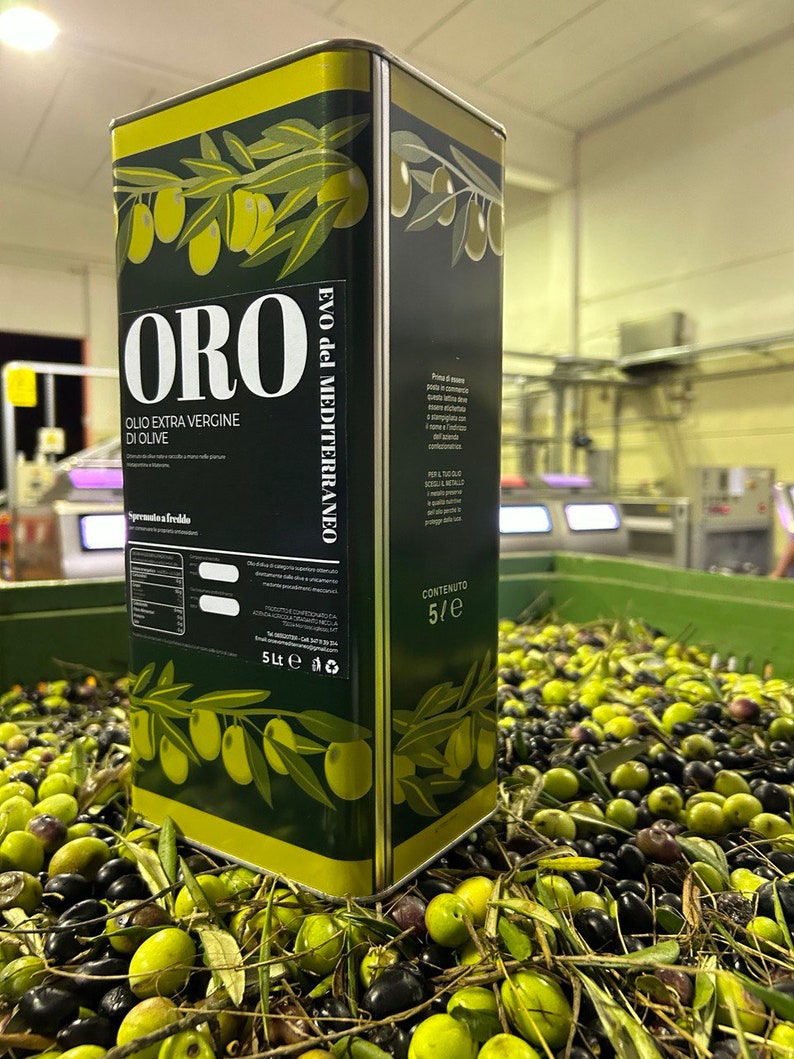 NEW 100% Italian Extra Virgin Olive Oil Collection 2023/2024 Cold ...