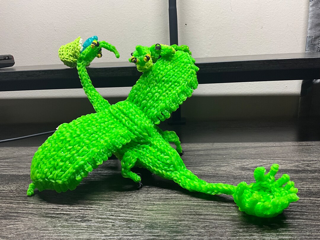 Rainbow Loom Adult & Baby Scauldron From How to Train Your Dragon - Etsy