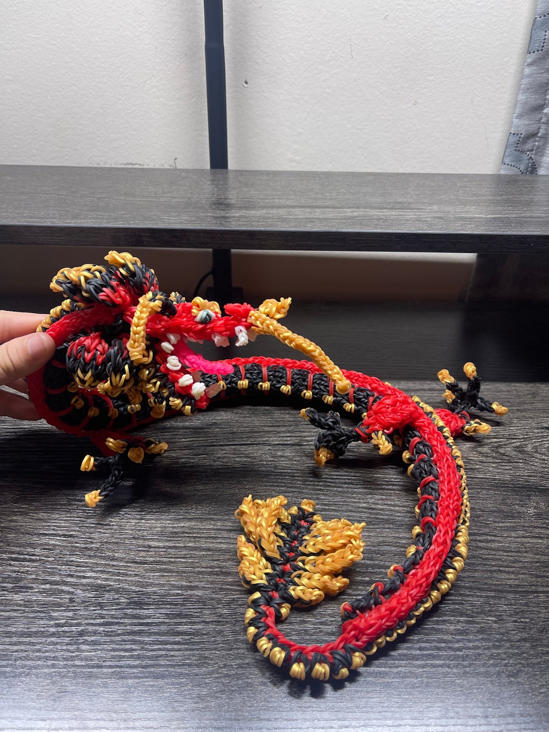 Rainbow Loom Chinese Dragon - Etsy