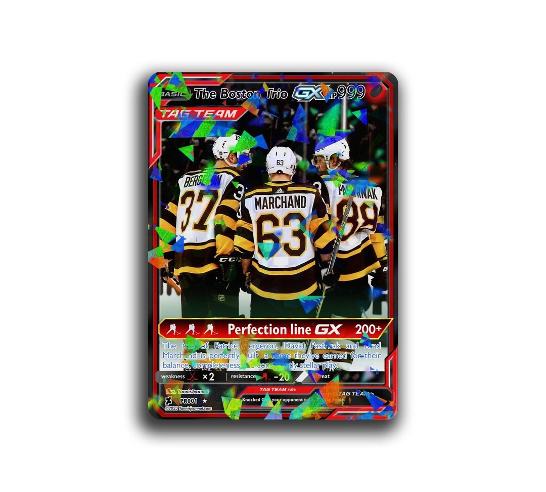 Boston Trio Special Holographic Trading Card - Etsy
