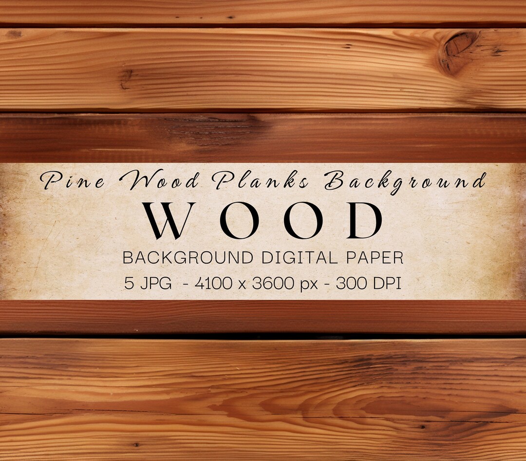 Pine Wood Planks Background, Wood Background Digital Papers, Wood ...