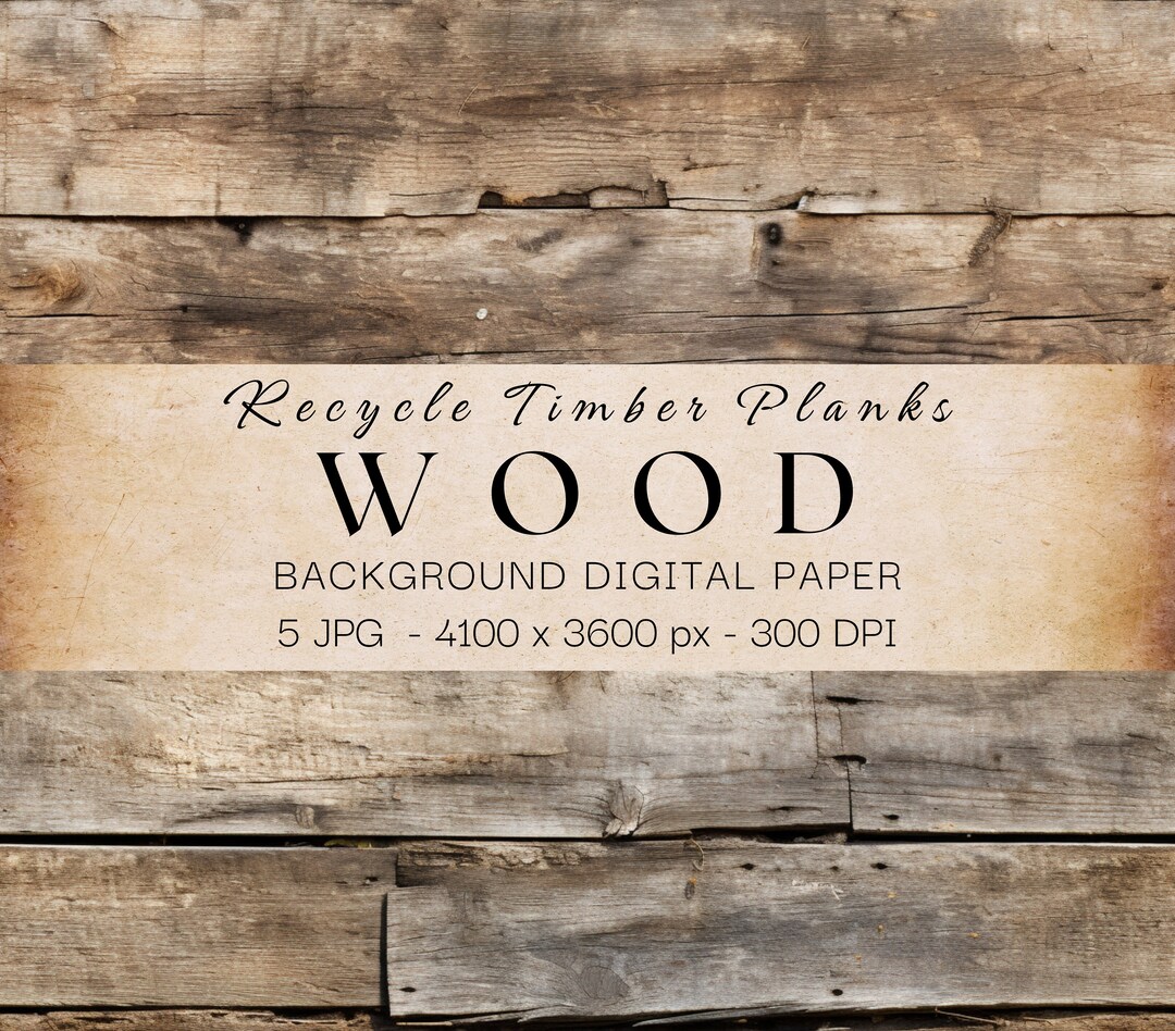 Recycle Timber Planks, Wood Background Digital Papers, Wood Texture ...