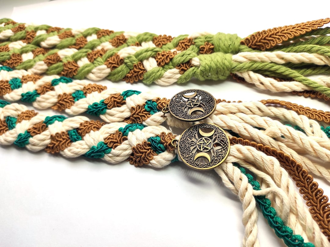 Handmade Celtic Knot Handfasting Cord, Wedding Ribbon Ceremony - Etsy
