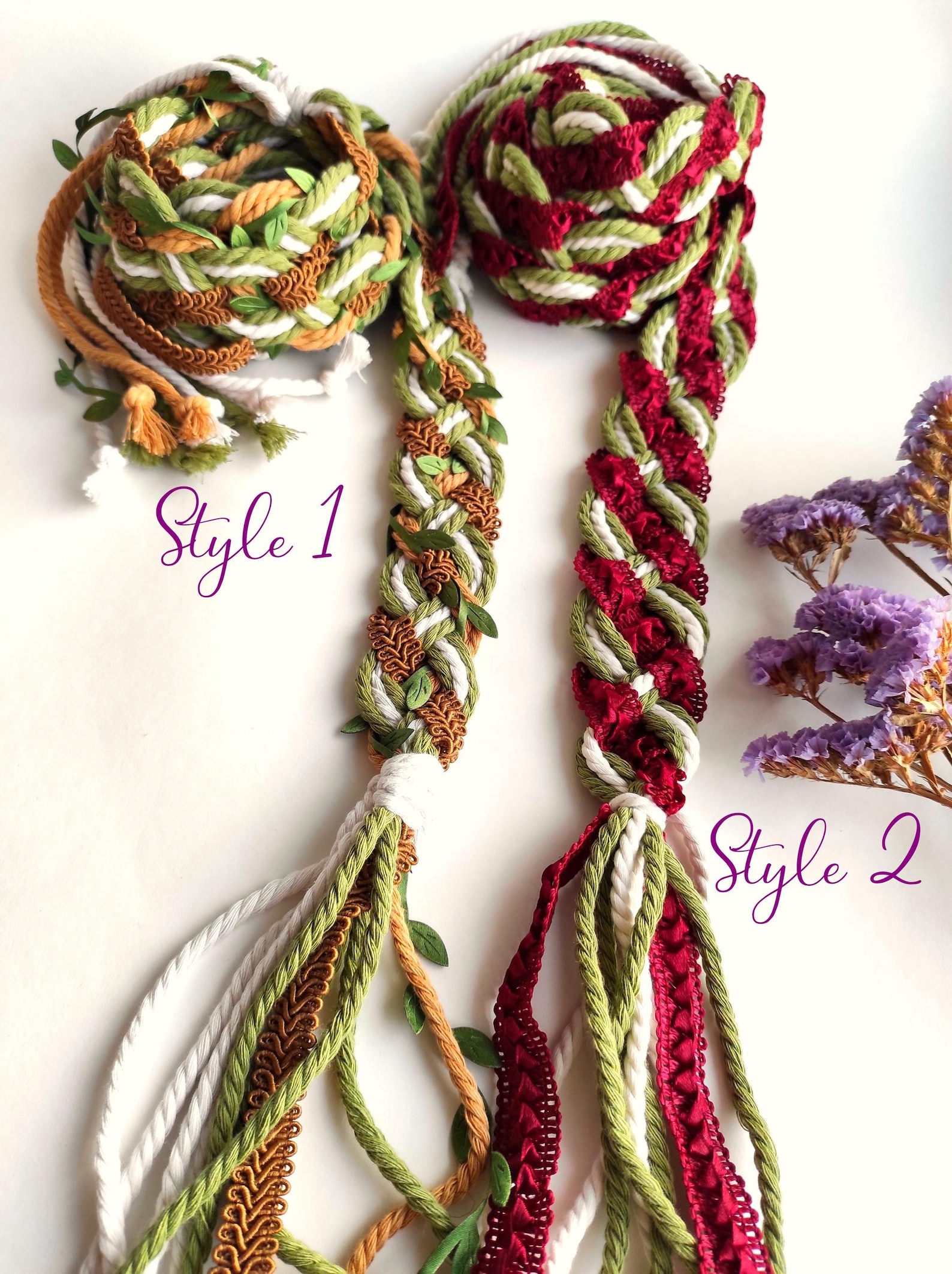 Customised Celtic Handfasting Cord Handfasting Cord Handfasting Wedding ...