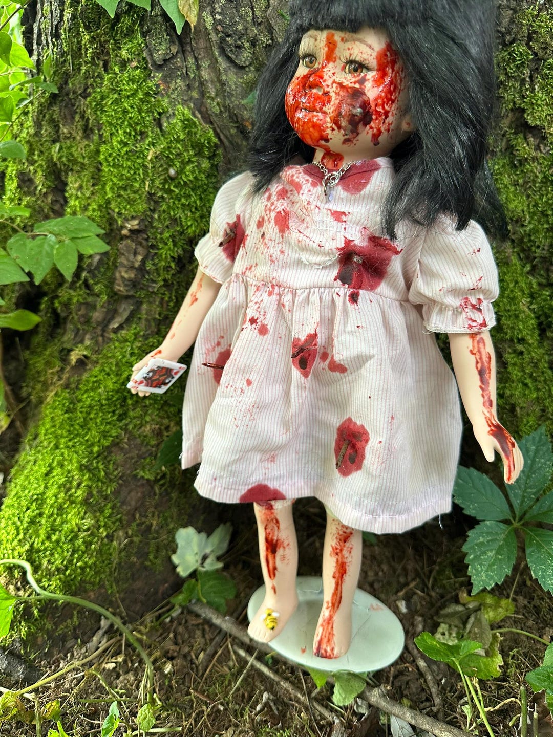 OOAK 15” Mari “pit Girl” Doll | Yellowjackets Horror Art | Porcelain ...