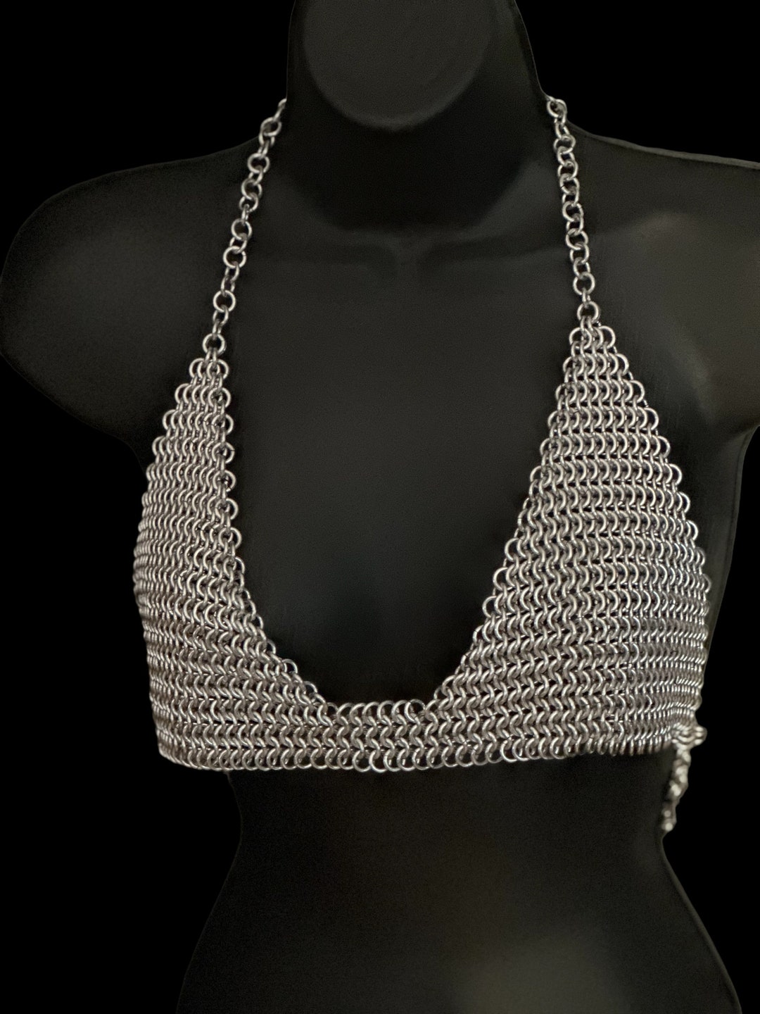 Chainmeup Collection Chainmaille Bra Handcrafted Armor-inspired ...