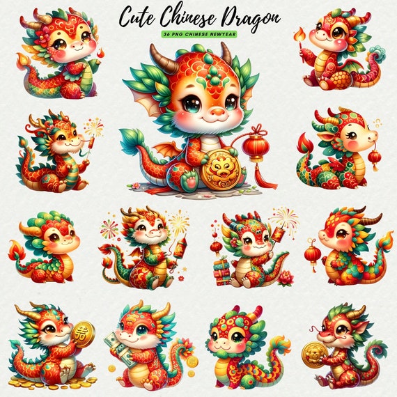 Chinese Dragon Clip Art For Kids