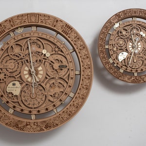 Hand Assembled Unique Astronomical Clock - a Luxury Gift With Steampunk ...