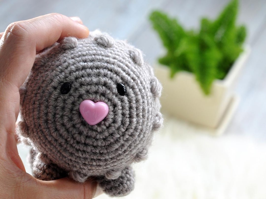 Caterpillar With Tubercles on Its Body, PDF Crochet Amigurumi Pattern ...