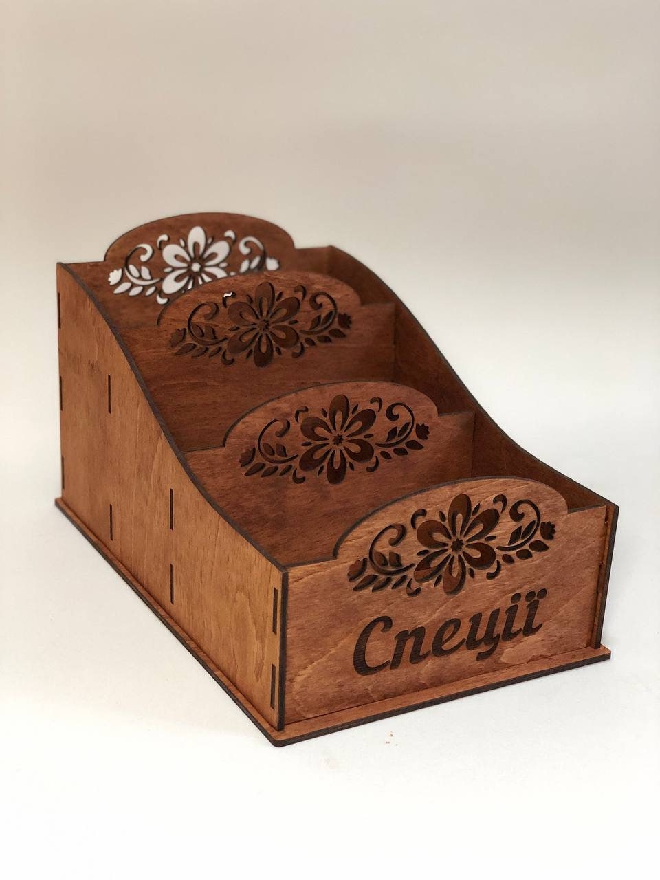 Spices Rack Spice Storage Box Laser Cut Files Svg Dxf Cdr Spice Storage ...