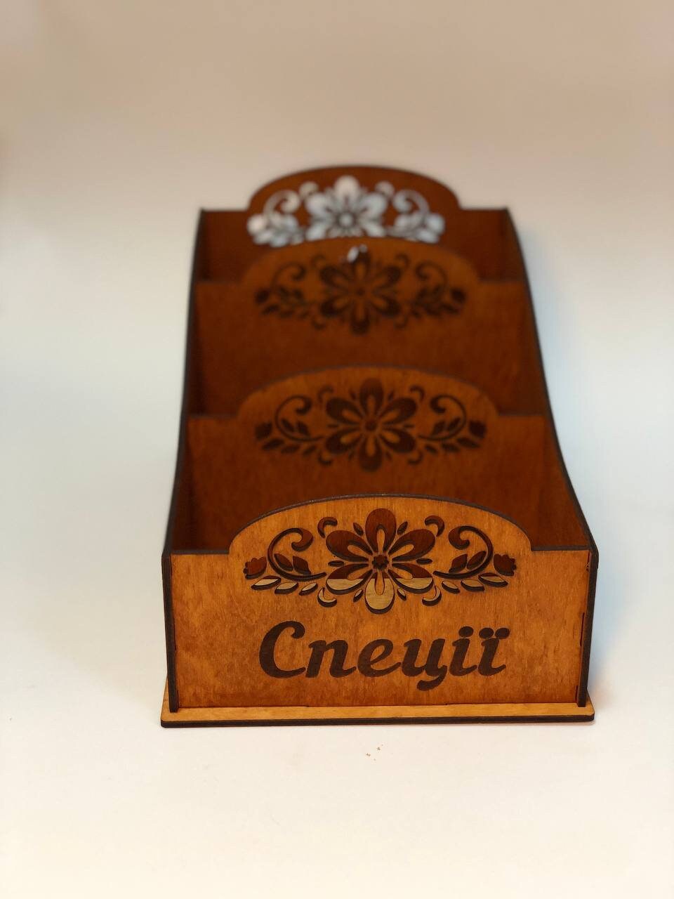 Spices Rack Spice Storage Box Laser Cut Files Svg Dxf Cdr Spice Storage ...