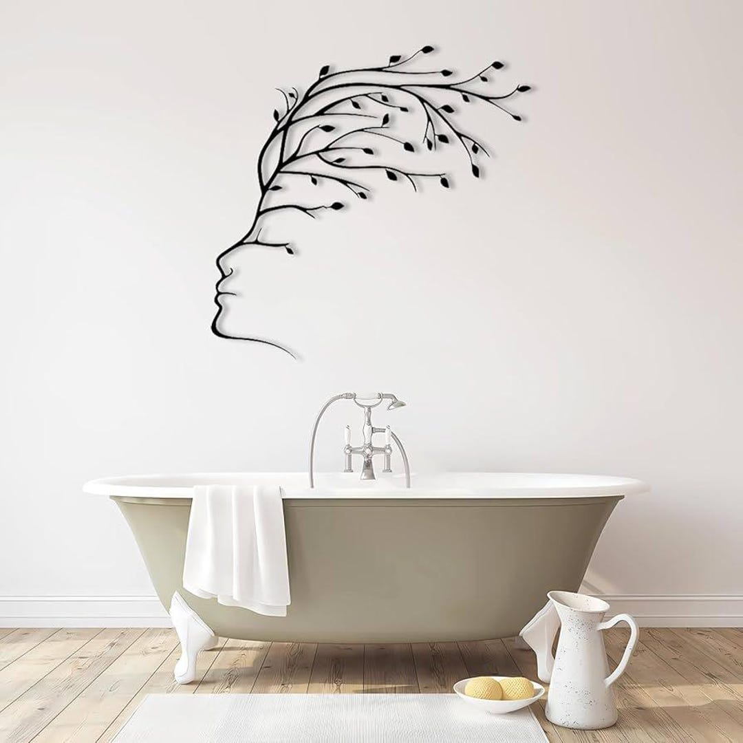 Tree Face Svg Wall Art Face Decor Laser Cut Files Svg Dxf Pdf for Cnc ...