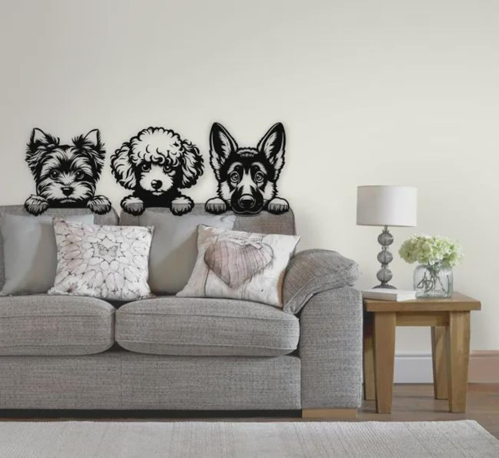 Dog Svg Laser Cut Files Dog Wall Art Svg Decor Dog Laser Cut File Dog ...