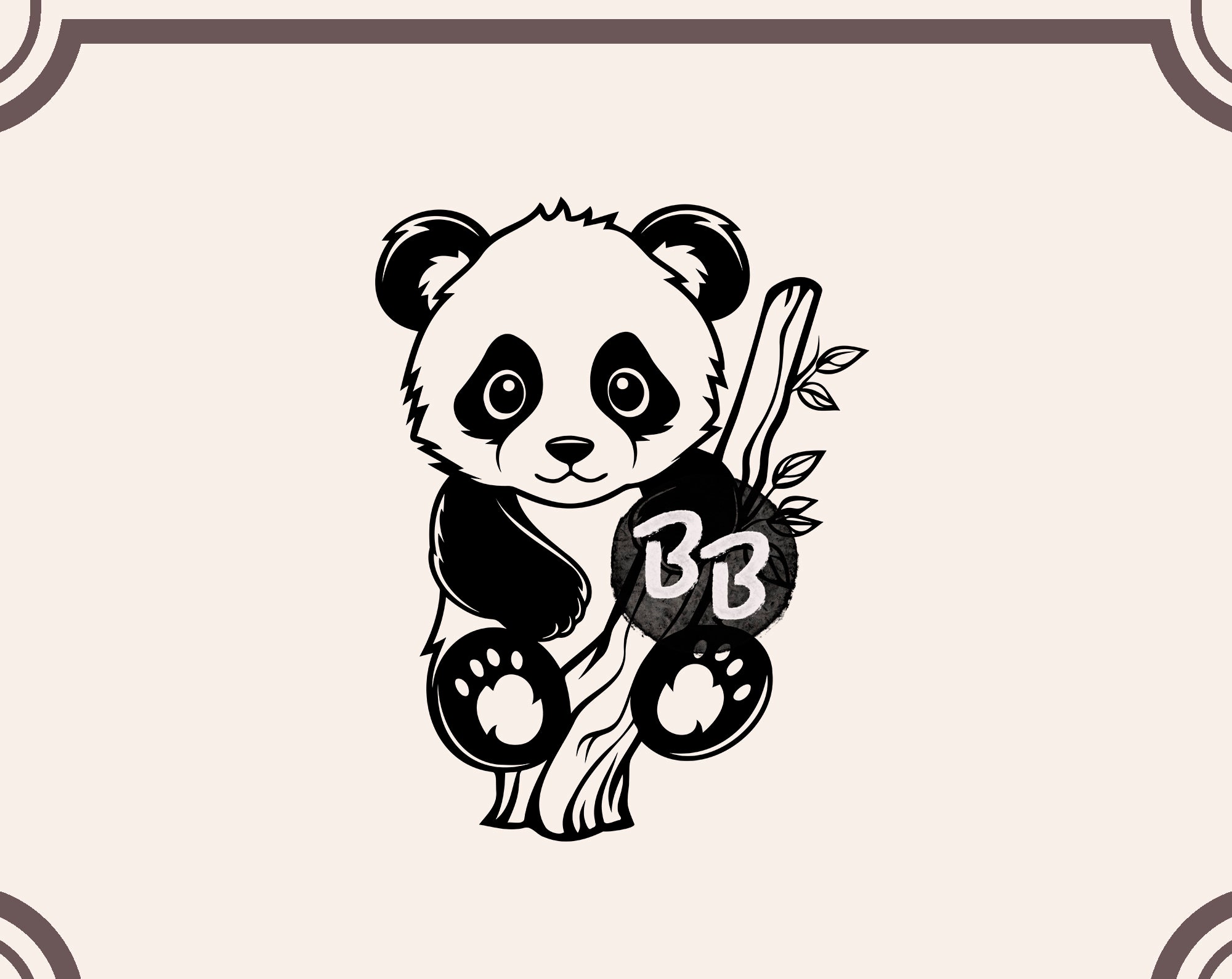 Panda Svg Bundle, Panda Vector Svg, Panda Face Svg, Cute Panda Svg ...