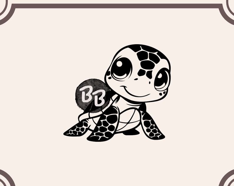 Turtle Svg Bundle, Sea Turtle Svg, Cute Sea Turtle Svg, Baby Turtle Svg ...