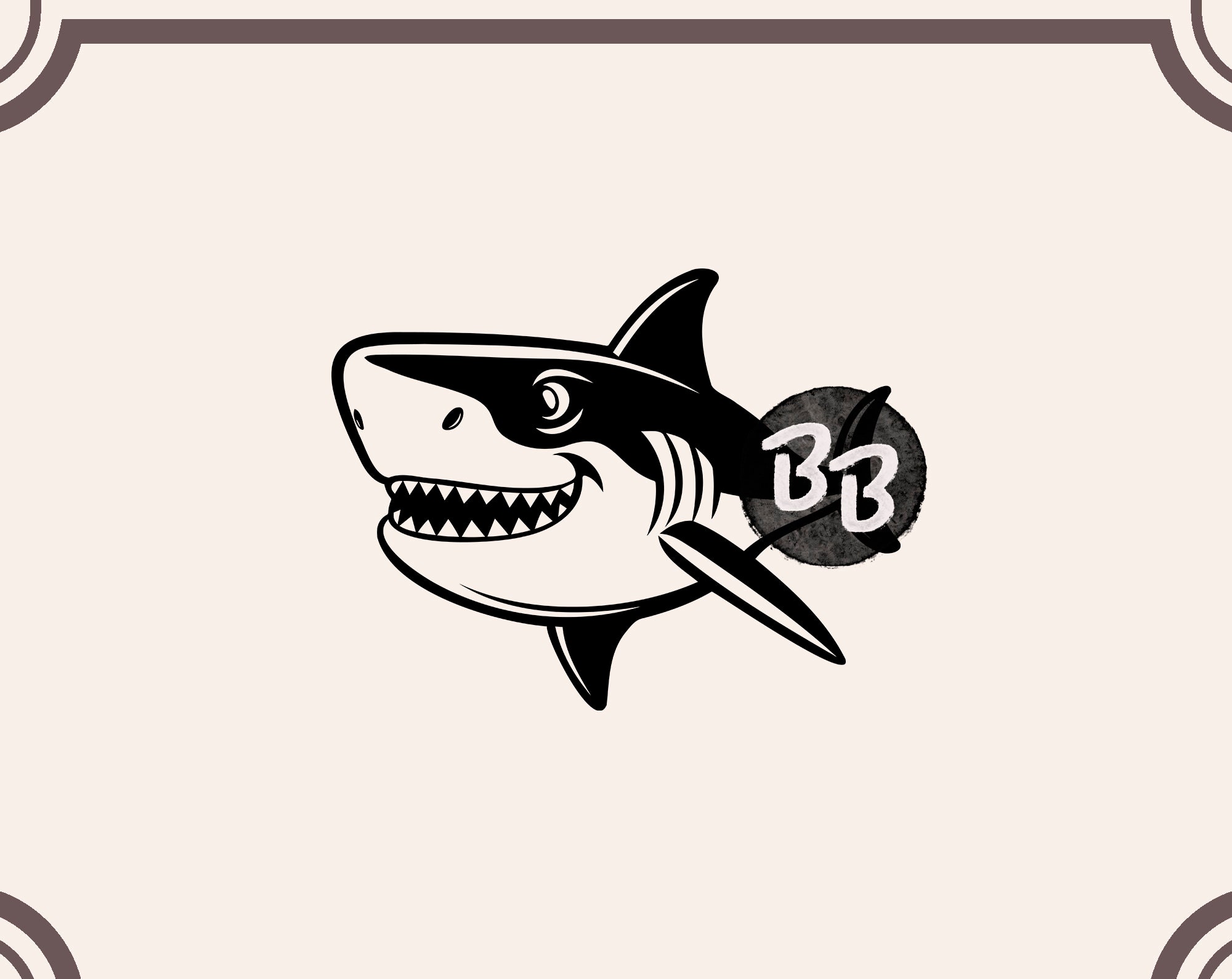 Cute Shark Svg Bundle, Funny Shark Svg, Shark Clipart, Shark With ...