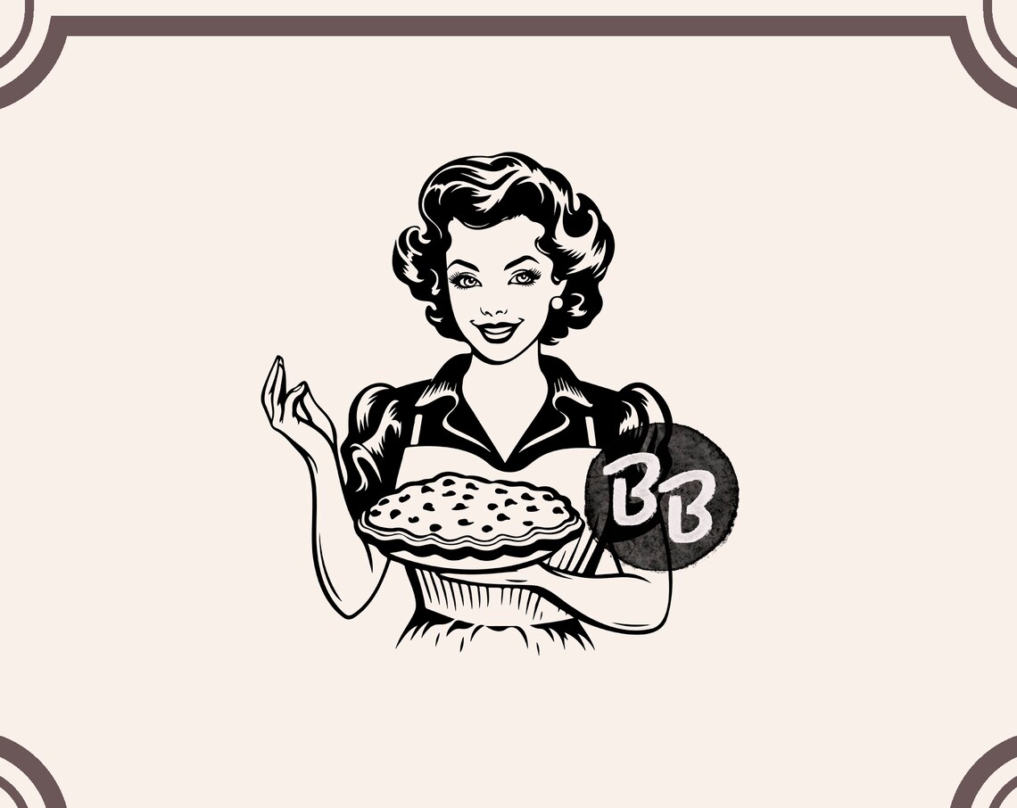 Retro Women Svg Bundle, Retro Housewife Svg, Homemaker Women Svg, 60s ...