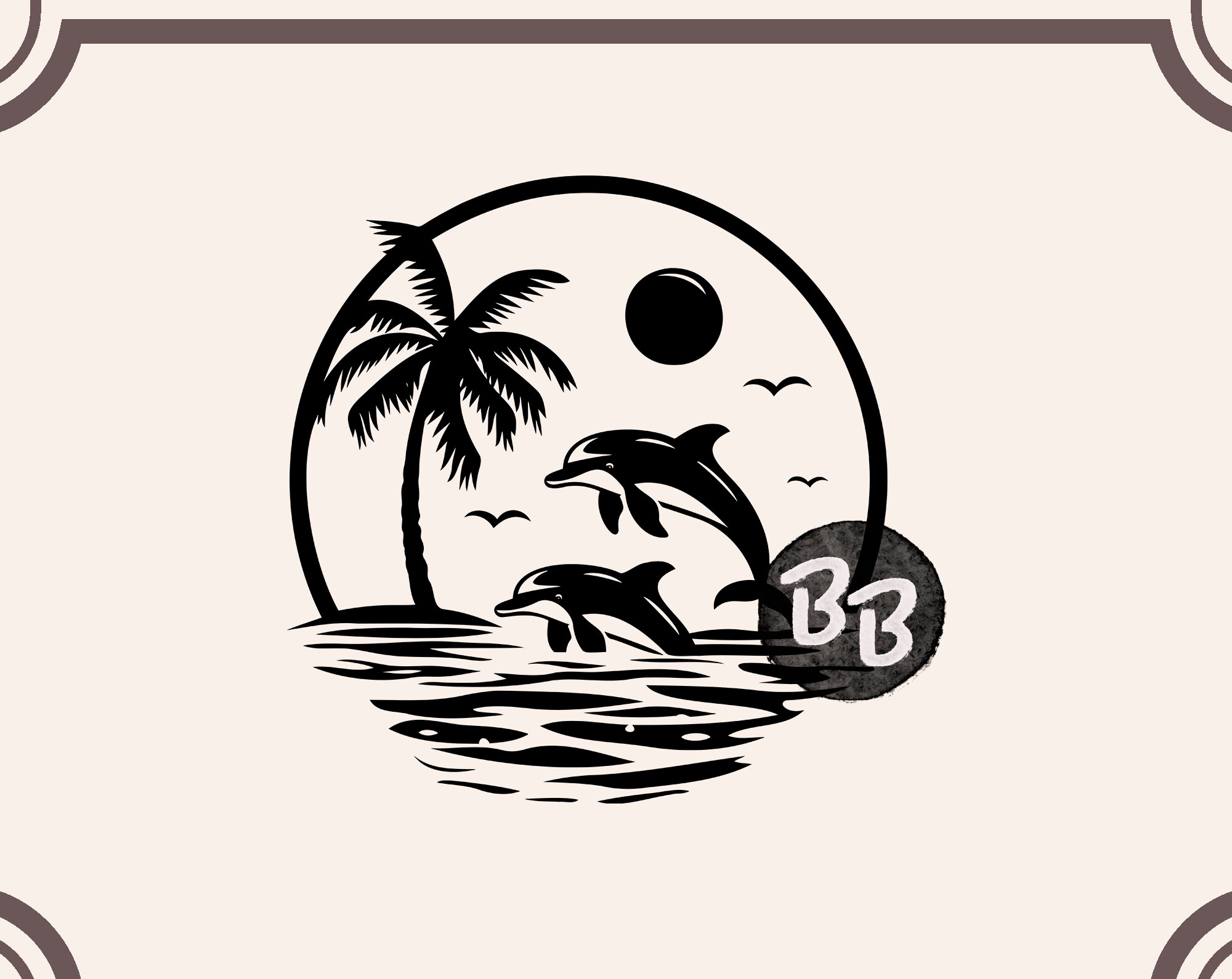 Beach Scene Svg Bundle, Sunset Beach Svg , Sunset Landscape , Nature ...